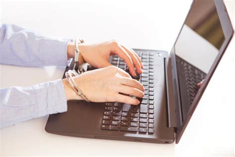 Hackers Programmer Look On Screen And Writes The Program Code Hack