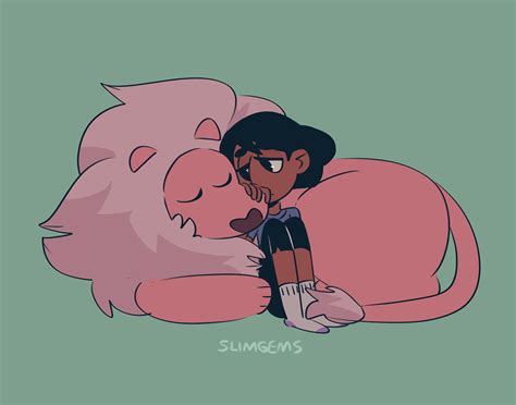Steven Universe Fan Art Slimgems Lion Loves Connie Connie Steven Universe Steven Universe