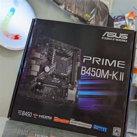 ASUS PRIME B450M-K II - informatics - Vente de matériel informatique
