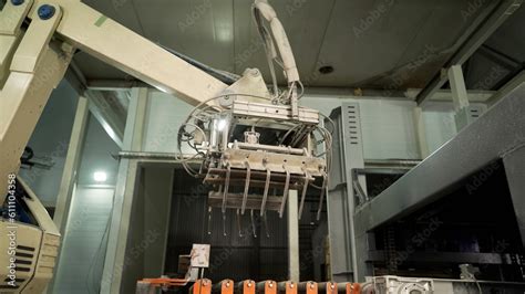 Bag Gripper Automatic Pallet Wrapper Robotic System For Stacking