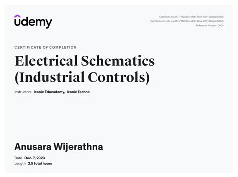 Udemy Course Completion Certificate Anusara Wijerathna