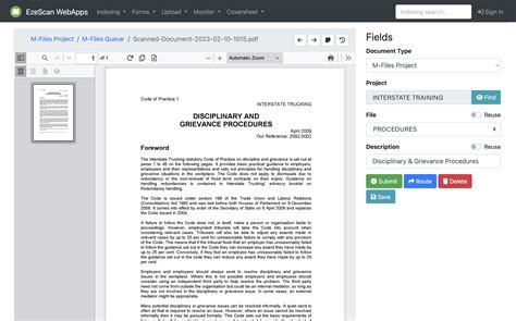 ezescan mfd capture automation for m files m files catalog