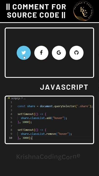 Social Share Button Html Css Js Webdesign Shorts Youtube