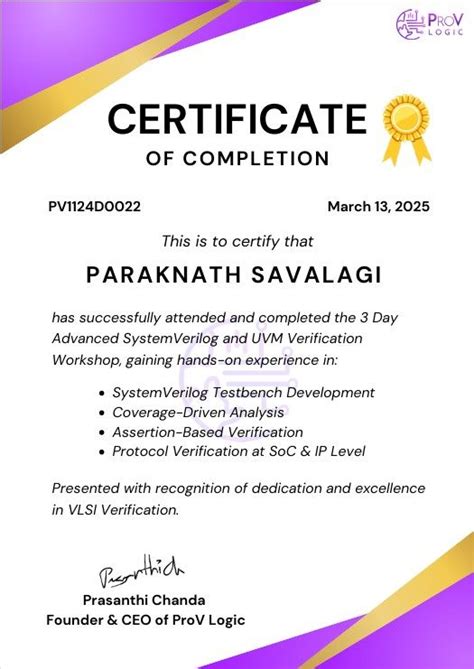 Vlsi Systemverilog Uvm Verification Soc Ipverification Parakanath Savalagi