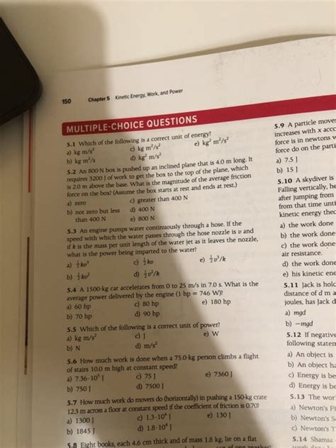 solved c the work done by gravity equals the negative of
