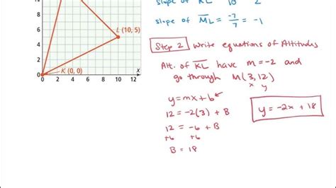 Orthocenter Formula Find The Coordinates Of The Orthocenter Of A