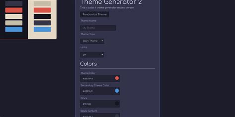 I Made This Scss Or Css Theme Generator Dev Community