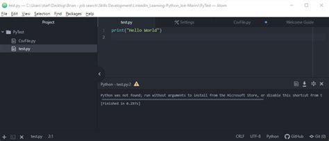 Atom Not Running Python On Windows 10 Cheap Sale