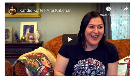 Interview with Kandid Koffee on Youtube | Arpi Krikorian