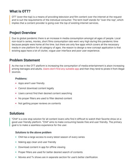 OTT Platform UI UX Case Study Behance