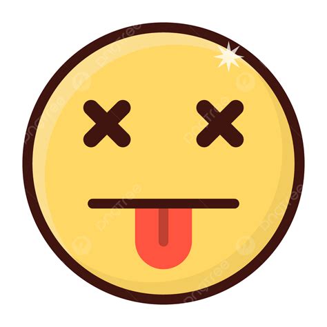Dead Emoticon Clipart