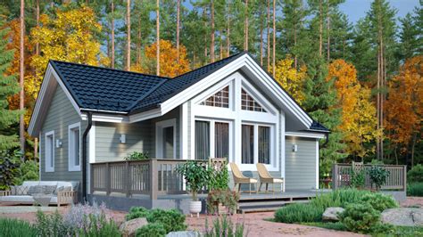 ᐈ Каркасный дом «КД 47 10х10м проект под ключ цена от 3 100 000 руб