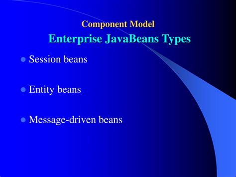 Ppt Mapping Component Specifications To Enterprise Javabeans Implementations Powerpoint