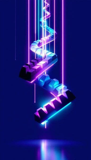 Free Floating Keyboard Symphony Image Download At Stockcake