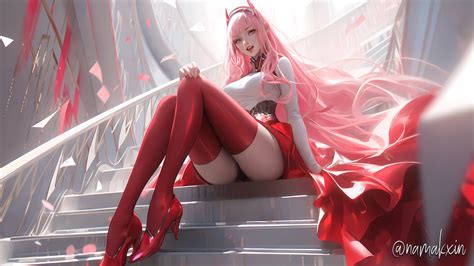 P03b2 Zero Two By Namakxin On Deviantart