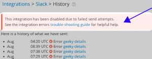 Troubleshooting Integration Errors Appbot