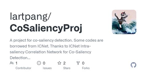 Github Lartpang Cosaliencyproj A Project For Co Saliency Detection Some Codes Are Borrowed
