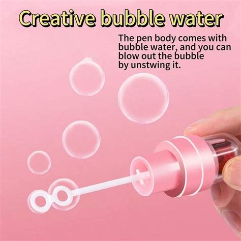 Multi Function Bubble Pen Roller Stamp Pen Creative Magic Ballpoint