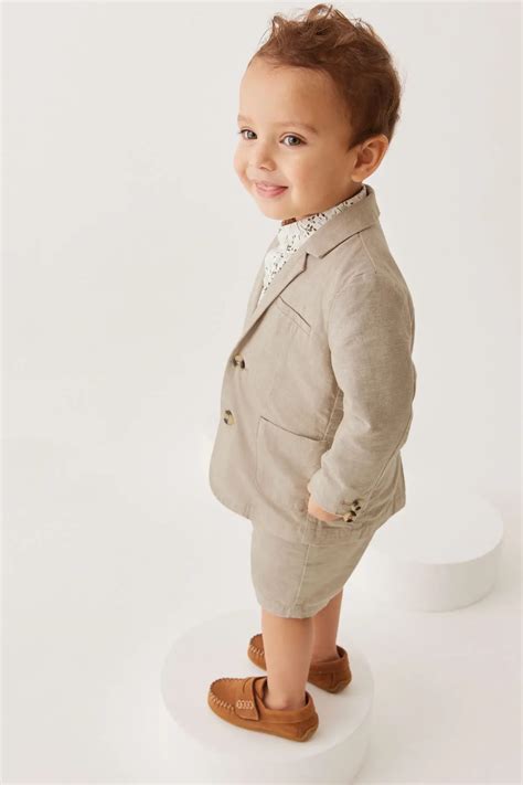 ست کت و شلوارک پسرانه لی لی نی کیدز