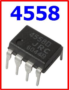 4558 Dual Operational Amplifier Jrc