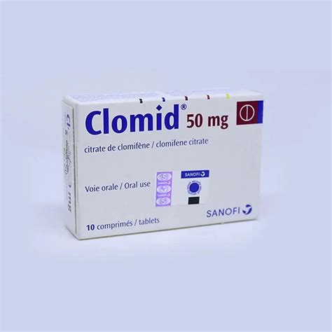 50mg Clomid Clomiphene Citrate Tablets Usp Packaging Size Strip