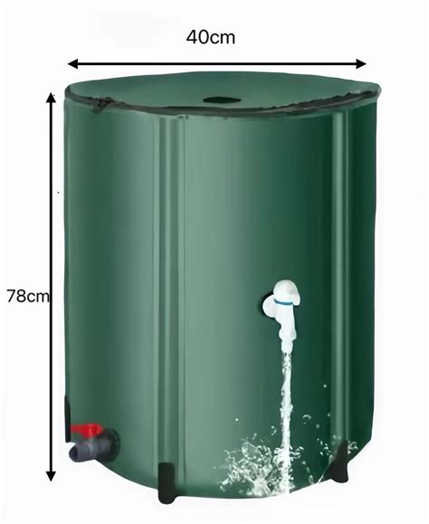 100 л Складная портативная система сбора дождевой воды для патио на открытом воздухе включает