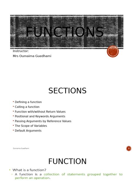 Chapter 5 Functions Pdf Parameter Computer Programming Software Engineering