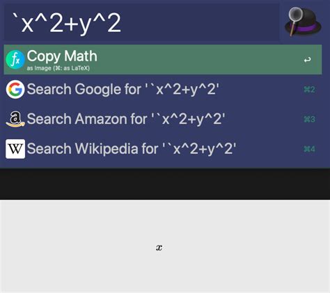 render as you type math formulas asciimath to png and latex share