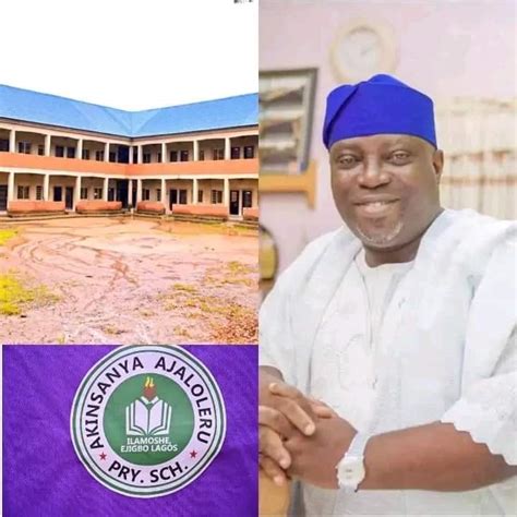 Alakija Commends Ejigbo Lcda Chairman For Building New School