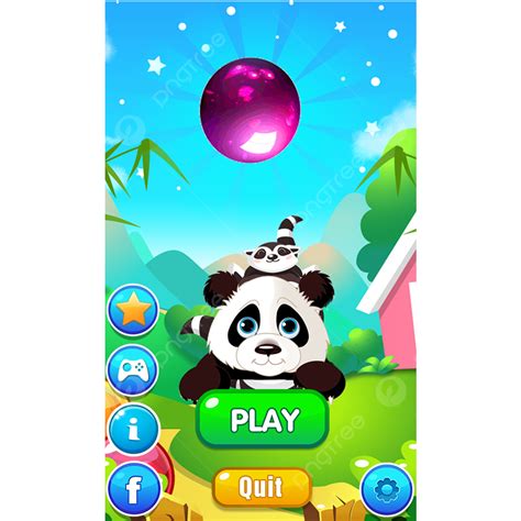 gui design for game home screen template download on pngtree