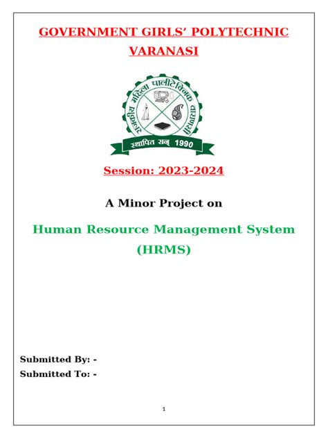 Hrms Project Report 1 1 Pdf Software Prototyping Software Development Process