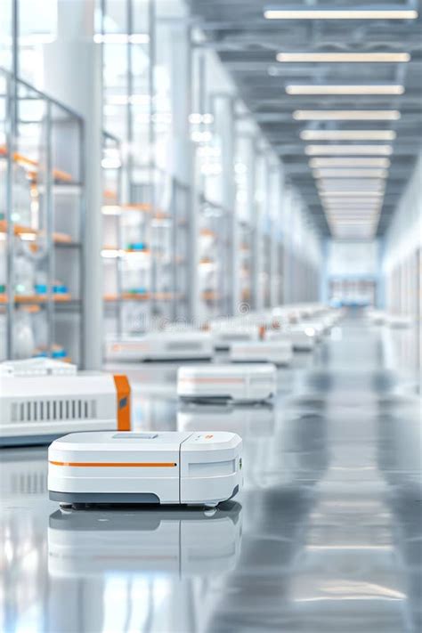 Automated Distribution Systems Ai Powered Robots Collaborate In