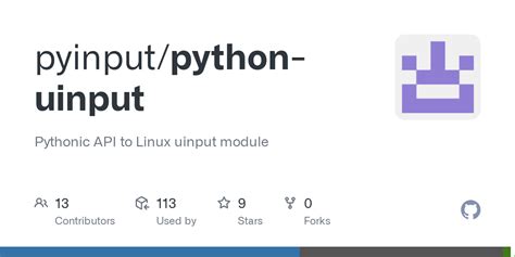 Issues · Pyinputpython Uinput · Github