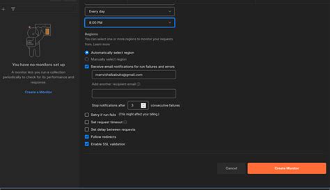 Postman Environment Collection And Monitors