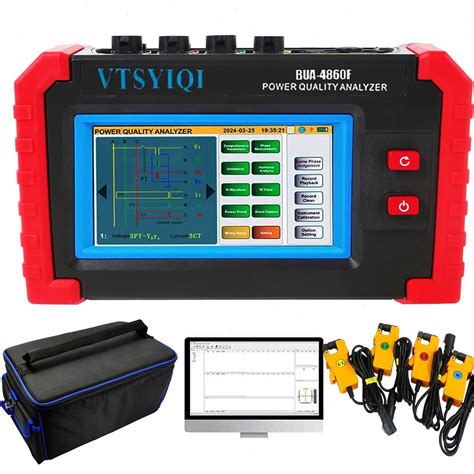 New Power Quality Analyzer With 10ma100a Voltage Current And Power