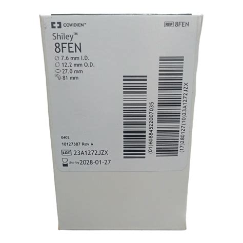 Shiley 8 Tracheostomy Tube Cuffed With Inner Cannula Lazada Ph