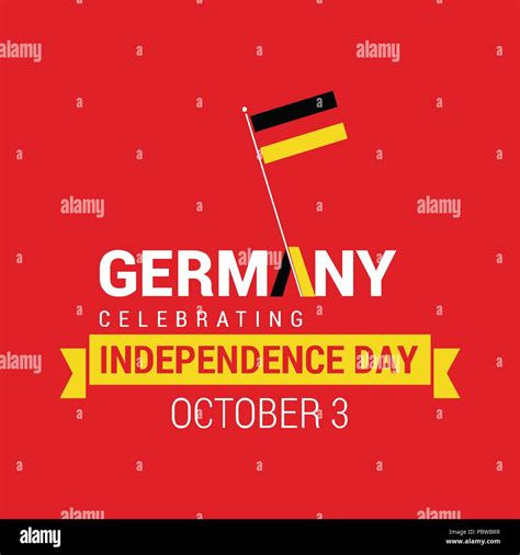 Germany Indpendence day design vector Stock Vector Image & Art - Alamy