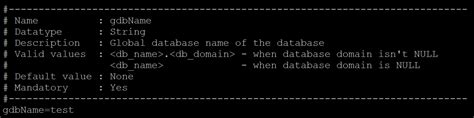 Create And Drop Oracle Database Using Dbca Silent Method