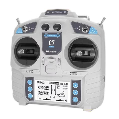 Microzone Mc7 C7 Mini 24ghz 8ch Radio Transmitter With Mc8re V2