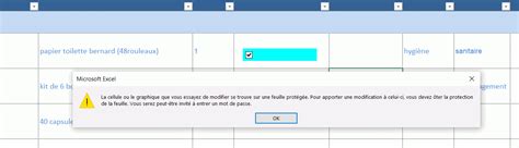 protéger feuille excel