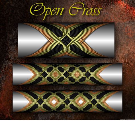 Cross Wrap Pattern For Custom Rod Building