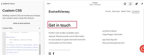 CSS Needed To Force Website To Display One Font For Body Text And Another Font For H1 2 3 Etc
