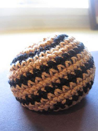 Hacky Sack Pattern By Erin Burger Crochet Patterns Crochet Hacky Sack Crochet Crafts