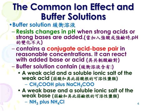 Ppt Ionic Equilibria 離子平衡 Part Ii Buffers 緩衝液 And Titration Curves