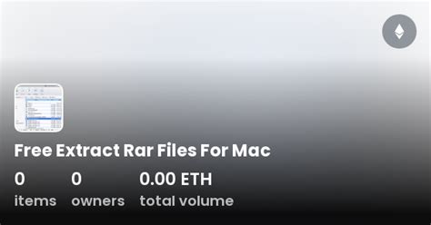 Free Extract Rar Files For Mac Collection Opensea