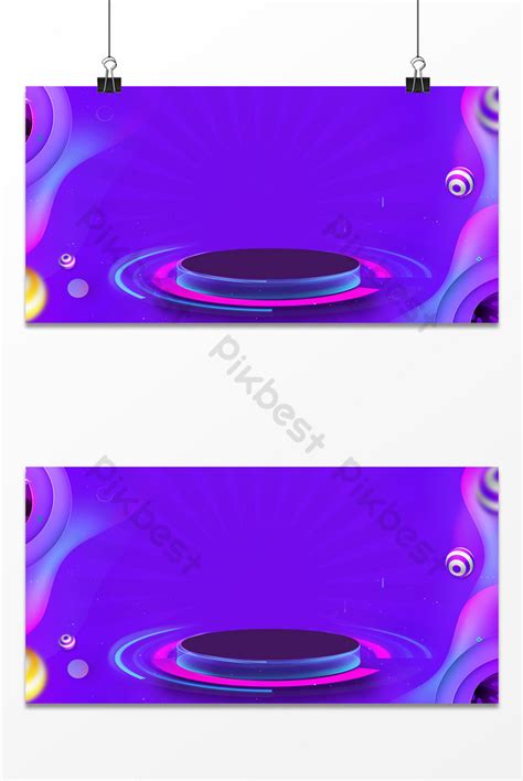 Purple E Commerce Promotion Poster Background Backgrounds Psd Free