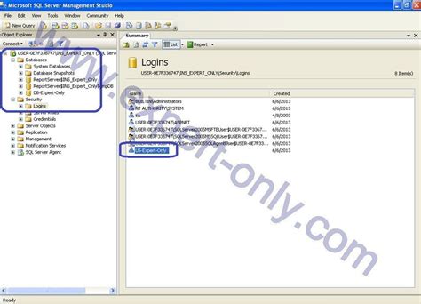 Create Sql Server User With Ssms And Set Up Access Rights
