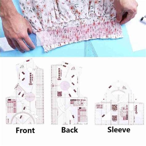 Fashion Ruler Clothes Design Sewing Pattern Making Template 1 5 Tools Oaa р Eur 2 48 Picclick Fr