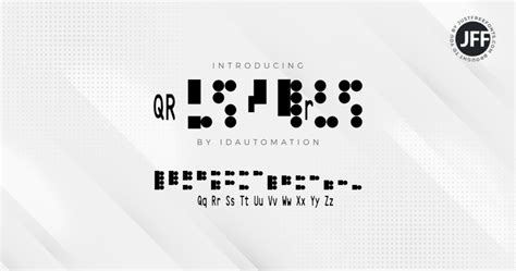 qr code 2d barcode font download free