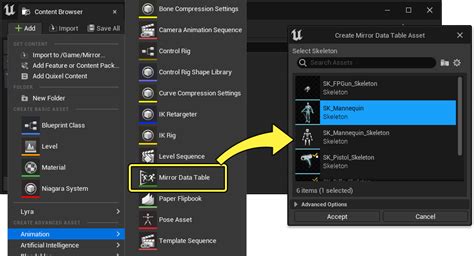 Mirroring Animation In Unreal Engine